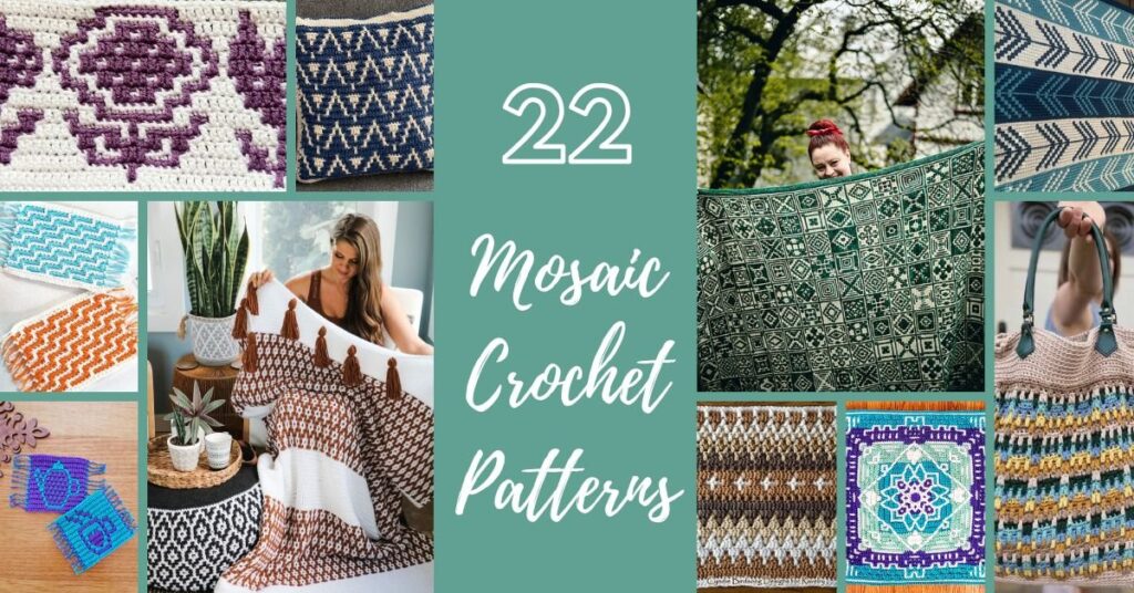 How to Crochet Overlay Mosaic Crochet Patterns - Juniper and Oakes