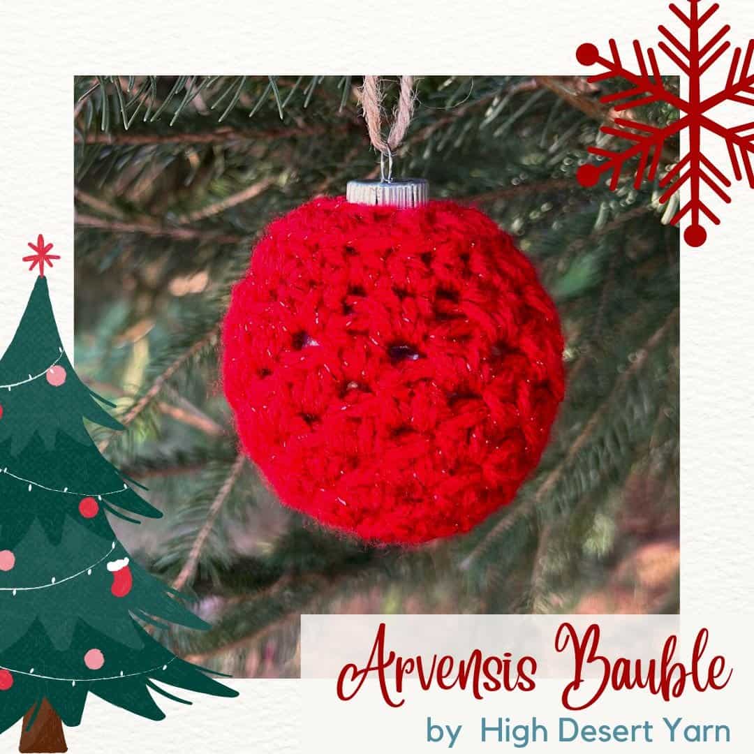 12 Free Crochet Christmas Bauble Ornament Patterns - A Very Bauble ...