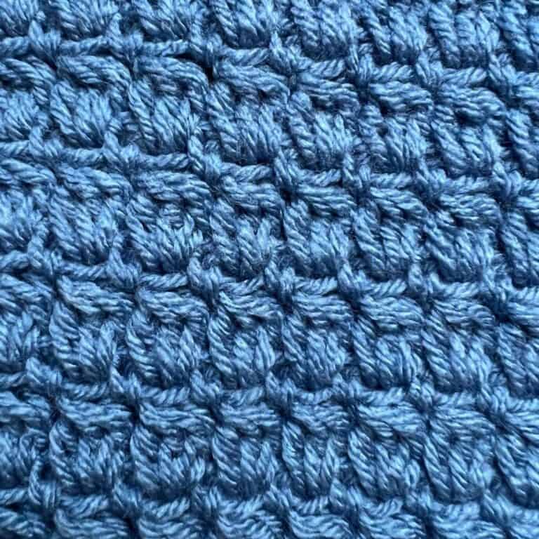 Free Crochet Wattle Stitch Tutorial - Lacy Mesh with Simple Stitches
