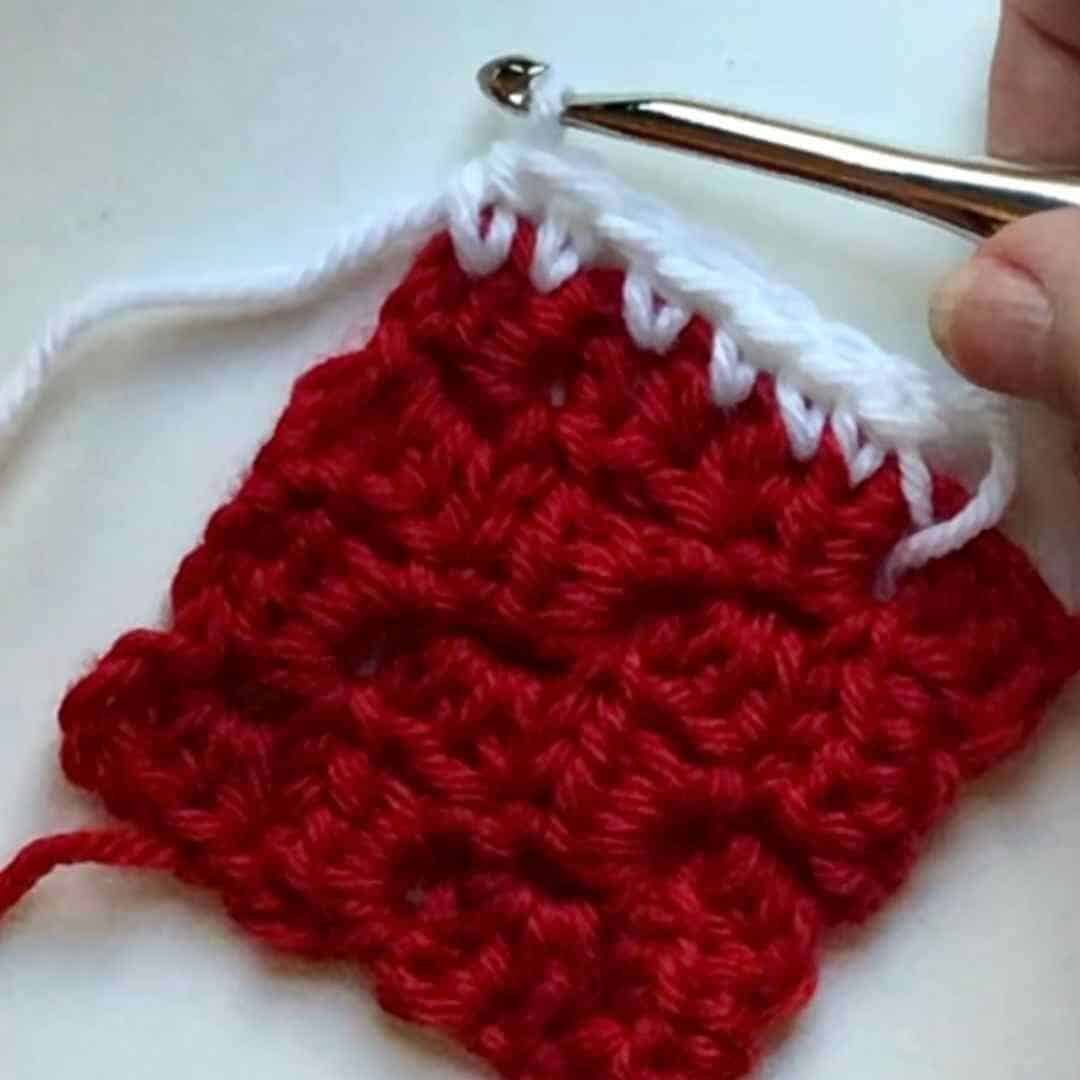 Simple and Easy Half Double Crochet Border Around C2C Squares | Video ...
