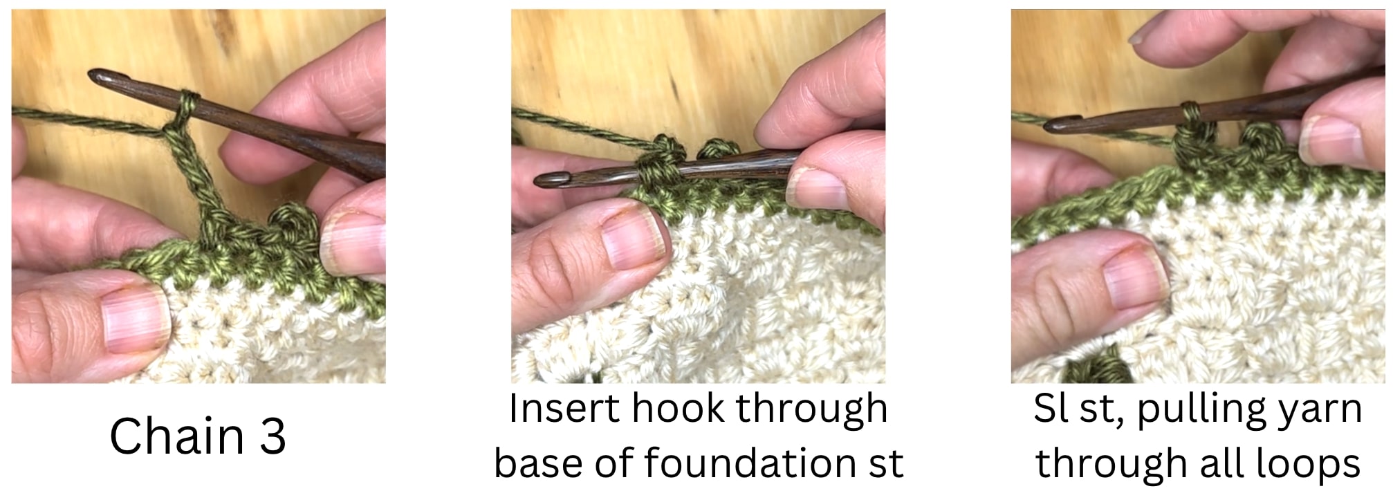How to Crochet a Picot Border - Juniper and Oakes