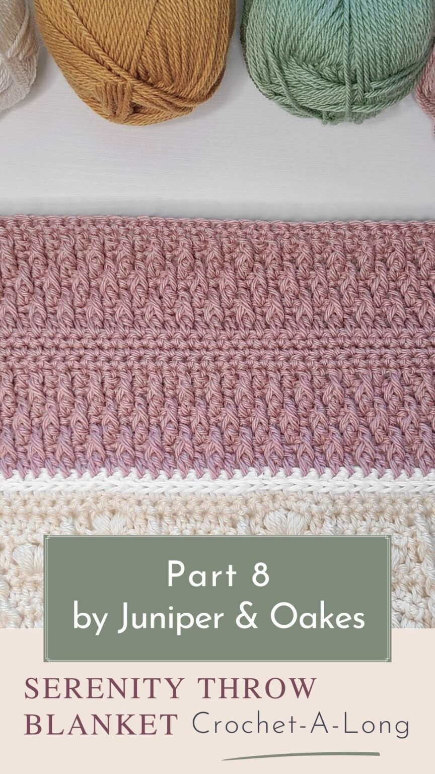 Free Alpine Crochet Blanket Pattern | Juniper Afghan | Serenity CAL ...