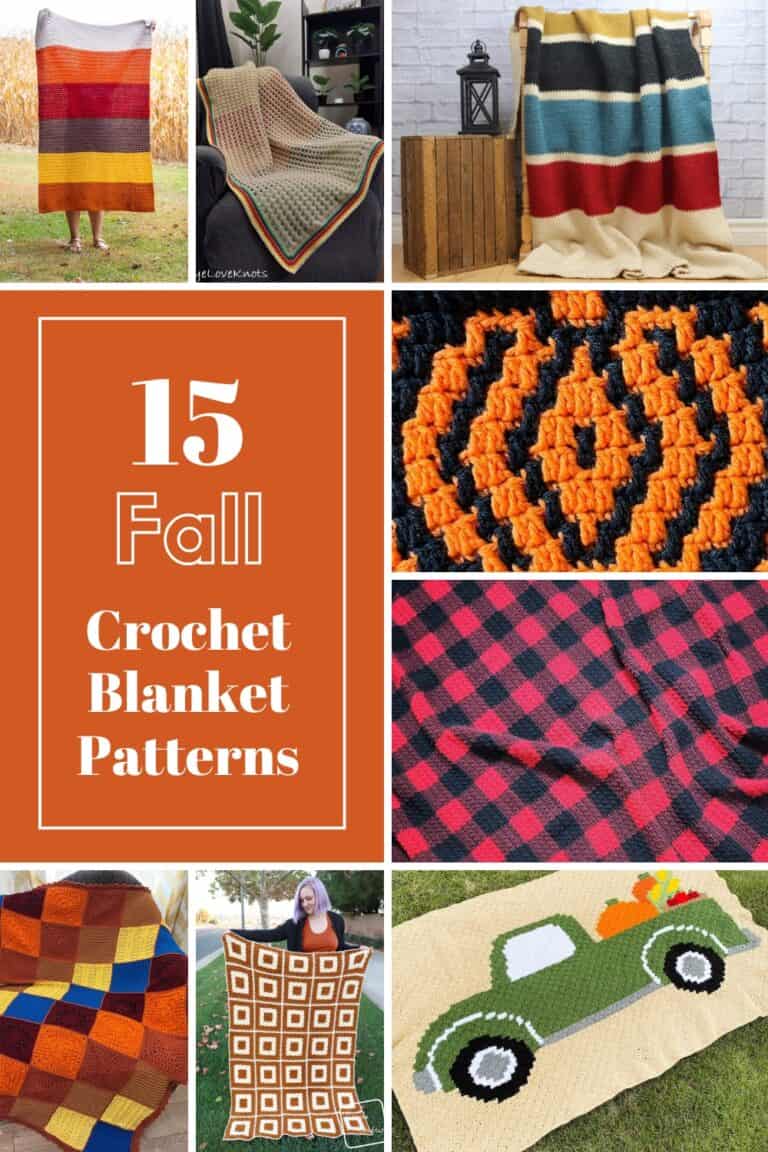 15 Cozy Crochet Blanket Ideas for Fall - Juniper and Oakes