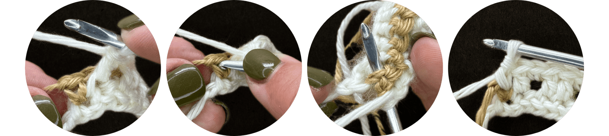 Free and Simple Mosaic Crochet Pattern - DooDads - Juniper and Oakes