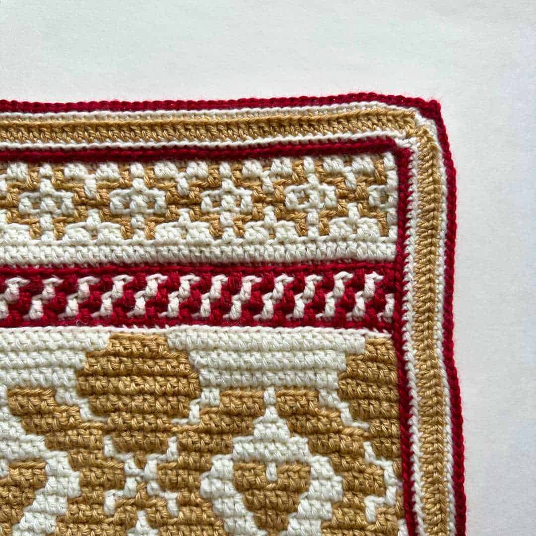 Free Crochet Envelope Border Pattern - Easily hide Your Ends! - Juniper ...