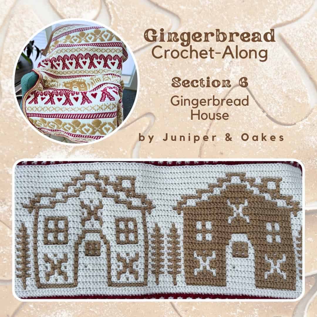 FREE CAL – Mosaic Crochet Gingerbread Blanket CAL | Crochet Along ...