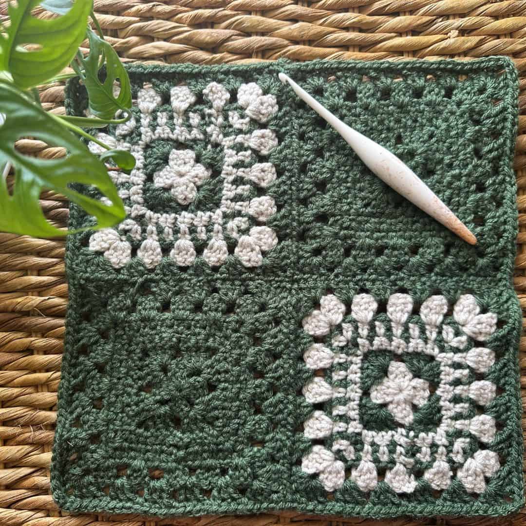 Elizabeth Moss stitch Granny Square Free Pattern | Granny Stitch ...