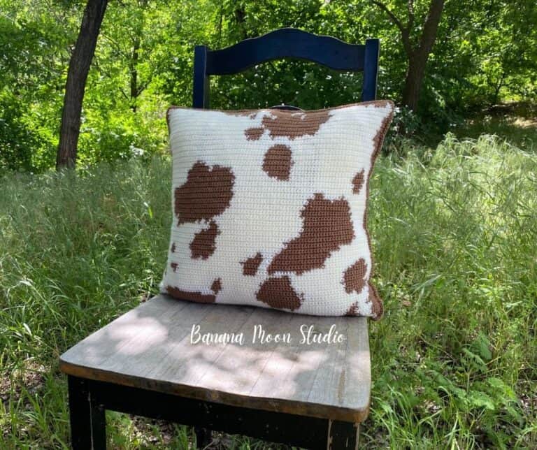 18 Cozy and Comforting Crochet Pillows - Free Patterns - Juniper and Oakes