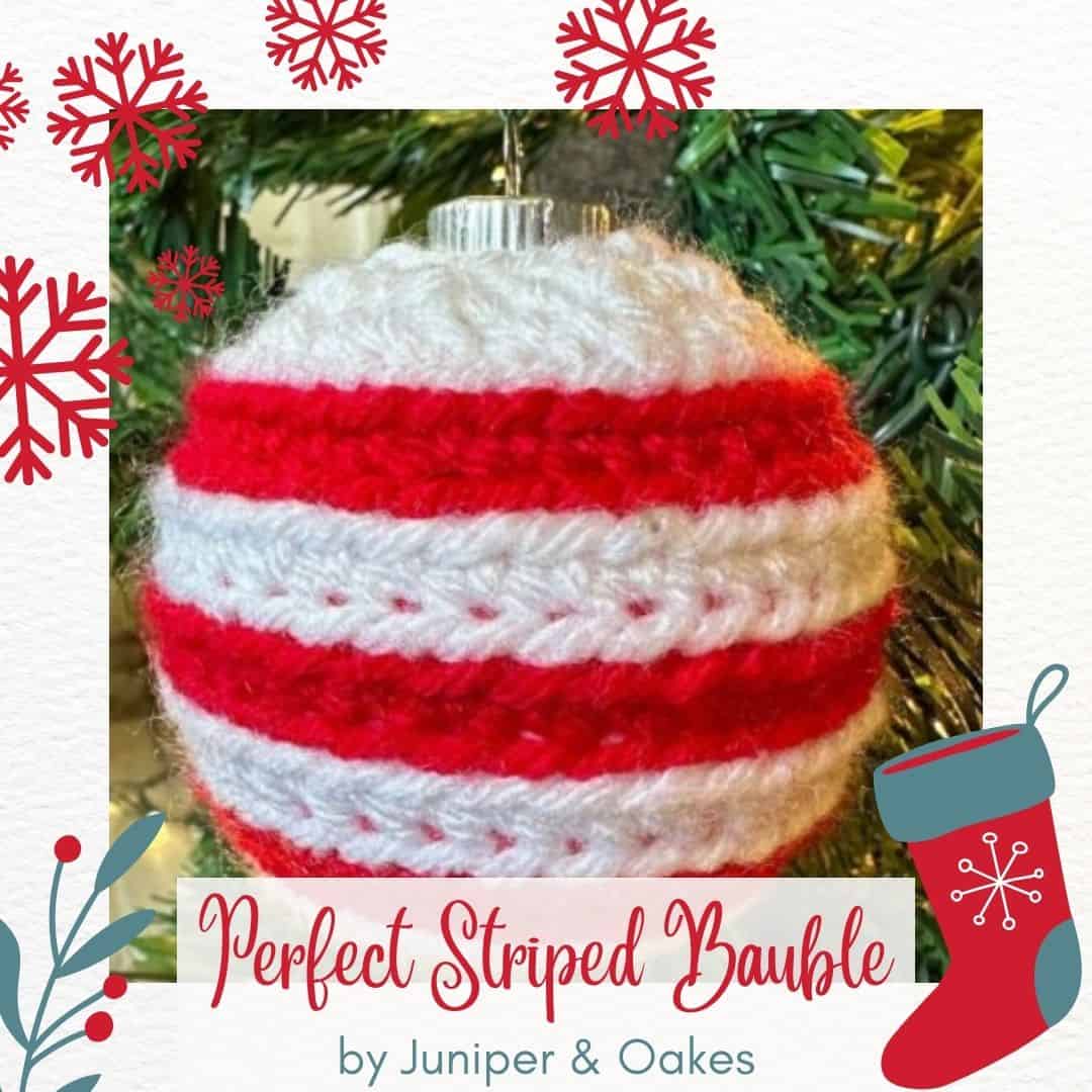 12 Free Crochet Christmas Bauble Ornament Patterns - A Very Bauble ...