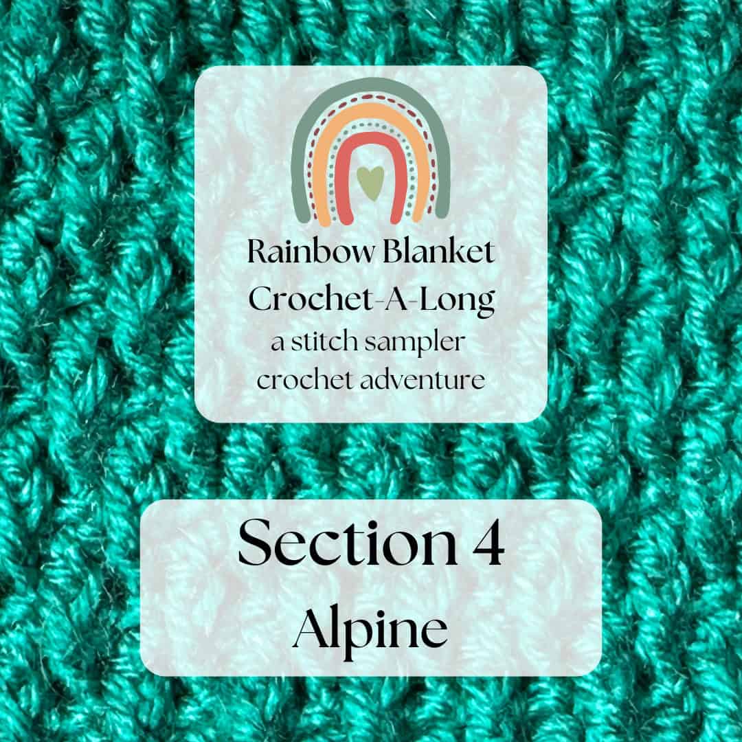 The Beautifully-Textured Alpine Crochet Stitch - Free Tutorial ...